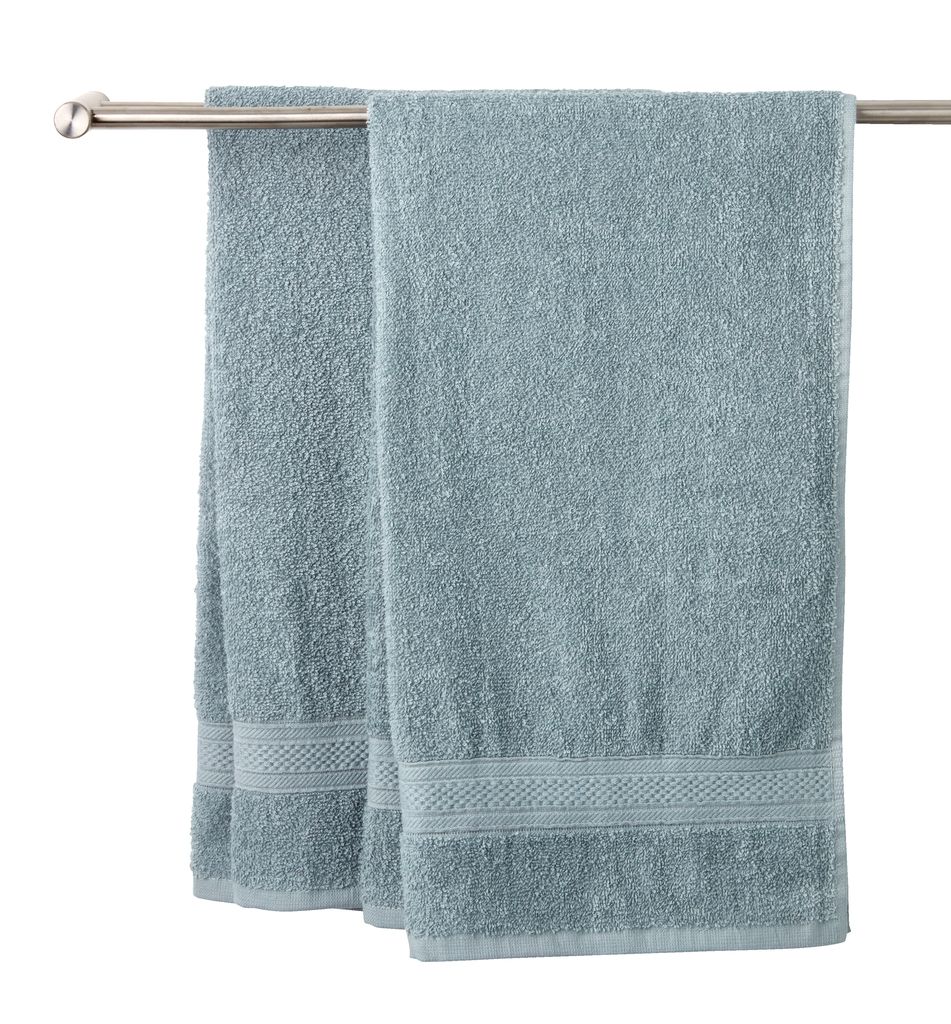 Serviette de bain UPPSALA 65x130cm bleu poudré | JYSK Serviette de bain UPPSALA 65x130cm bleu poudré | JYSK