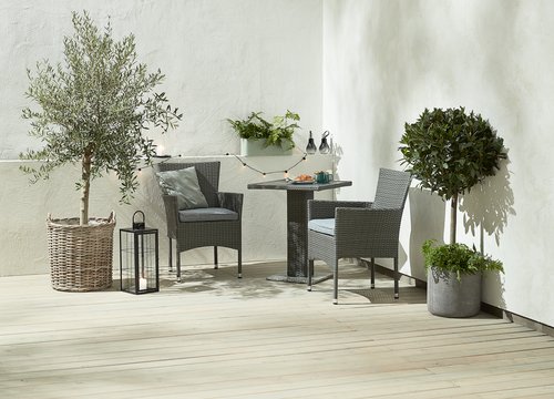 Stacking chair AIDT grey | JYSK