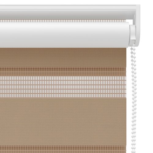 Duo rolo zavjesa FEMRIS 45x180cm sivosmeđa | JYSK