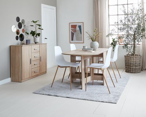 Rug VILLEPLE 130x193 grey | JYSK