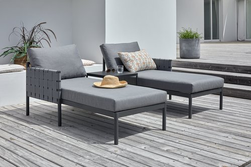 Solseng IANO B136xL156 grå | JYSK