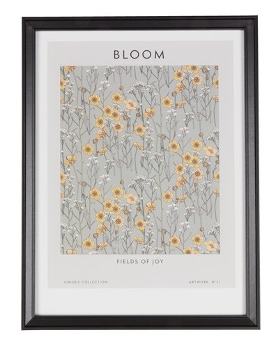 Picture frame KARL 30x40cm black | JYSK