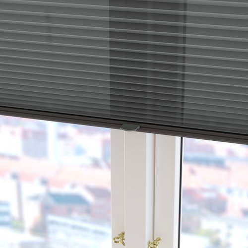 Store plissé HVEN 90x130cm gris double sens | JYSK