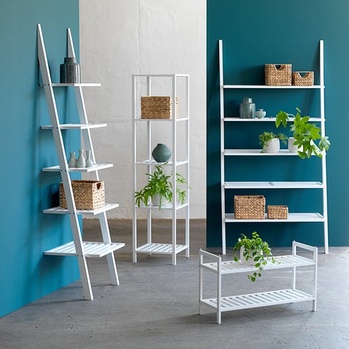 Botník UGGERBY 2 police bílá | JYSK