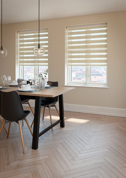 Rolgordijn duo ALSTEN 80x180 naturel | JYSK